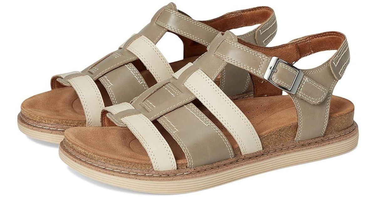 Clarks Arwell Sun Sandals 10 B in Metallic | Lyst