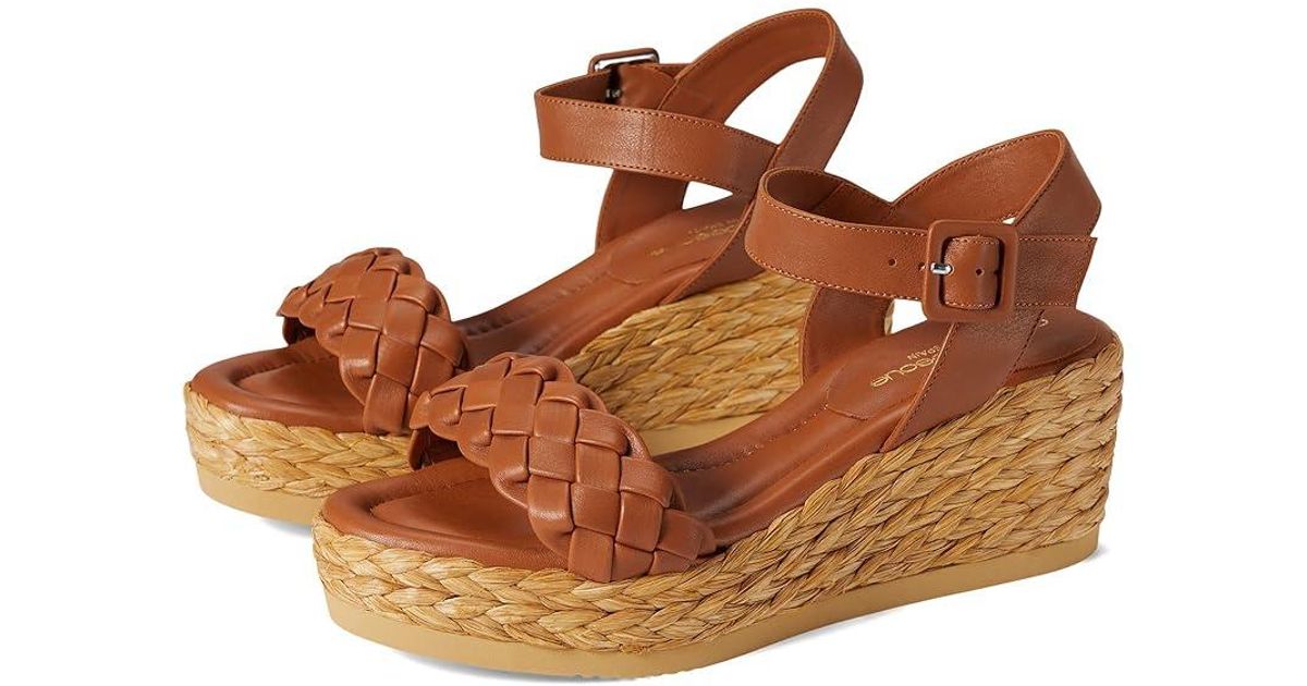 Andre Assous Cecilia Sandals, Leather in Brown | Lyst