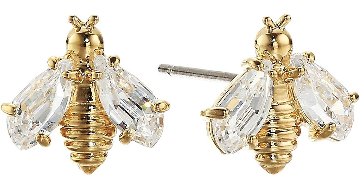 bee earrings swarovski RUBAPRO New Generation Rubber
