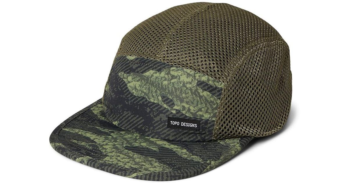Topo Global Hat Caps, Spandex/Nylon in Green | Lyst