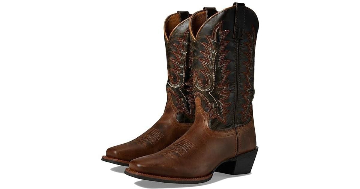 Laredo Kent (Rust 1) Cowboy Boots in Black for Men | Lyst