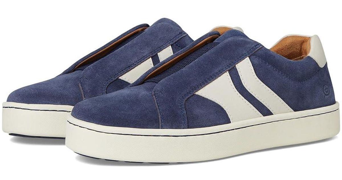 Born Beck Slip-On Lace-Up Boots 9 M (D) Leather in Blue for Men | Lyst
