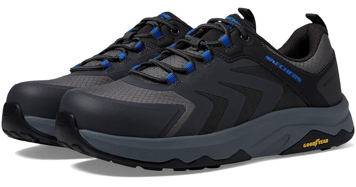 Skechers Speed-Flex Trekker Comp Toe (Charcoal 1) Work Boots in Black ...