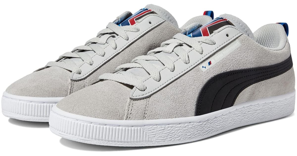 PUMA Bmw M Motorsports Suede in Metallic for Men | Lyst
