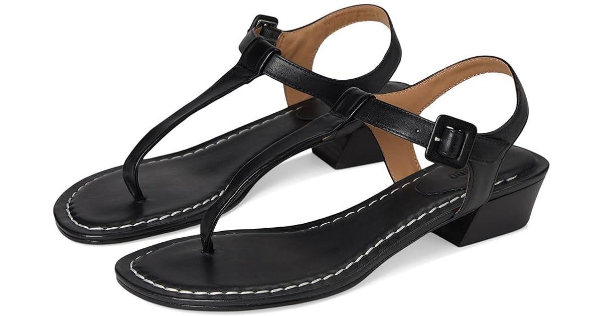 Bernardo Goya Wedge Shoes, Leather in Black | Lyst