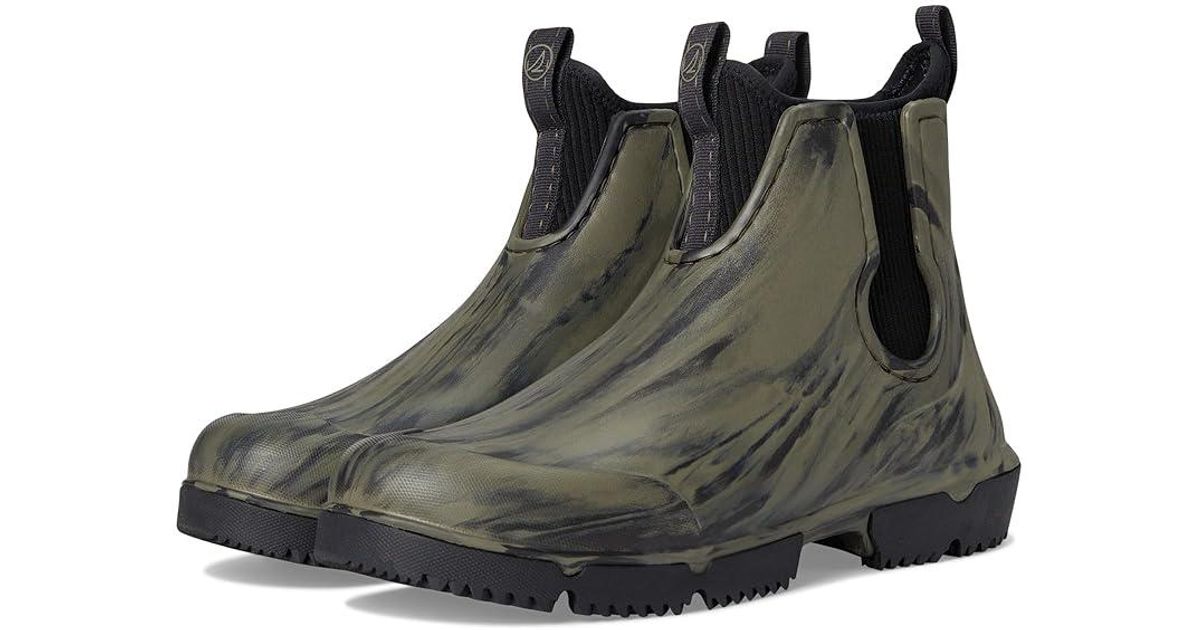 Sperry Top-Sider Float Rain Boot ( Camo) Rain Boots in Black for Men | Lyst