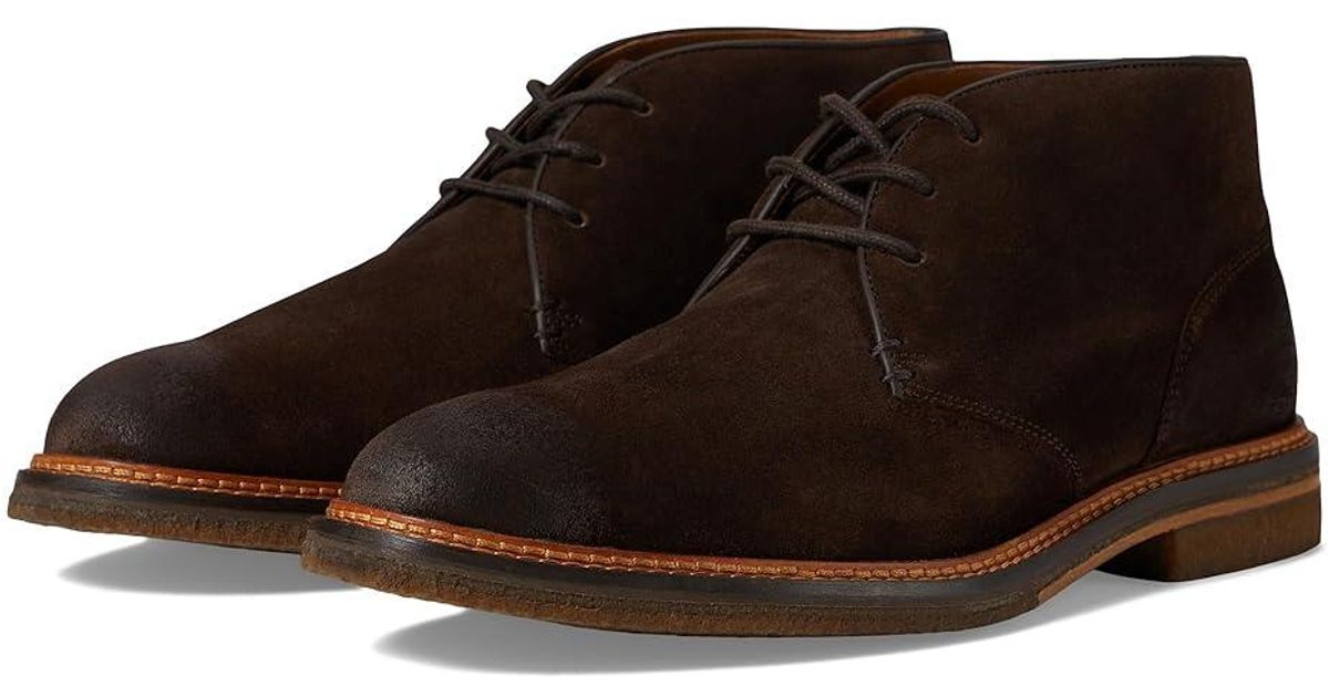 Johnston & Murphy Calder Chukka Boots 12 M (D) Leather in Brown for Men ...