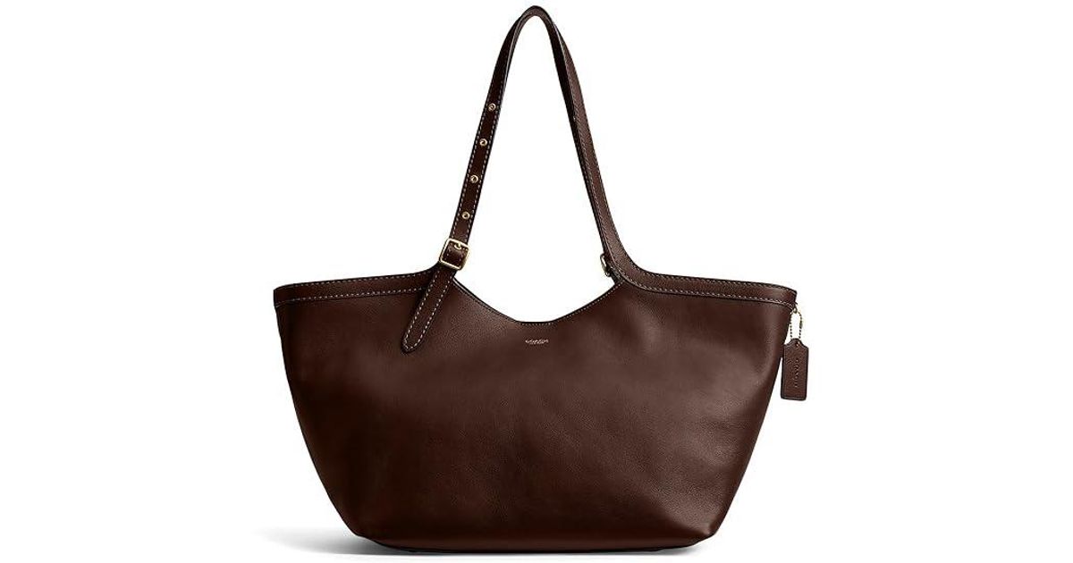 COACH Gramercy Tote Tote Handbags, Leather in Brown | Lyst