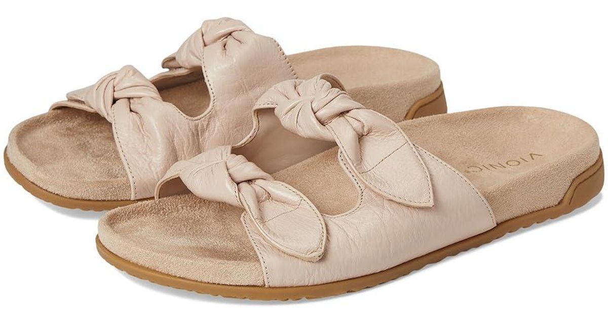 Vionic Elara Slingback Sandals Wedge Shoes in Black | Lyst