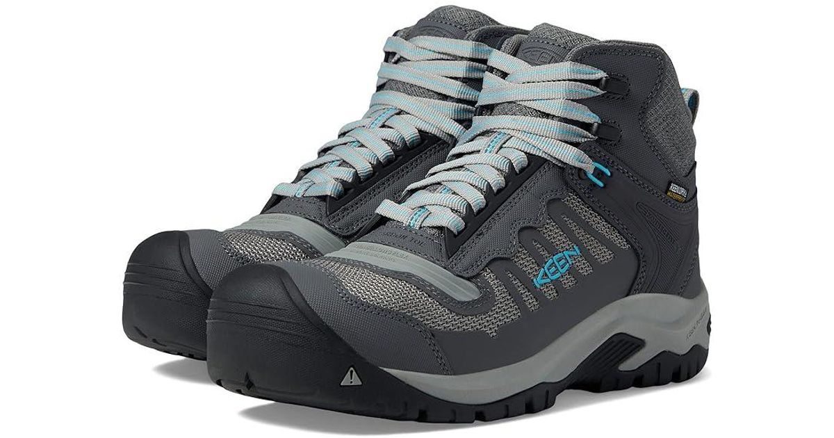 Keen Reno Mid Kbf Wp (Magnet/Ipanema) Shoes in Black | Lyst