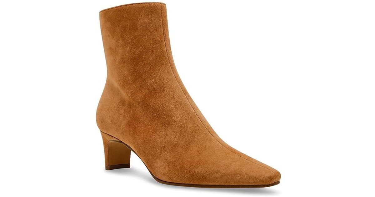 Steve Madden Delvie (Chestnut Suede) Boots in Brown | Lyst