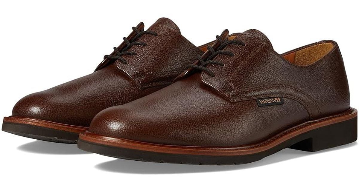 Mephisto Marlon 2 (Chestnut) Lace Up Wing Tip Shoes in Brown for Men | Lyst
