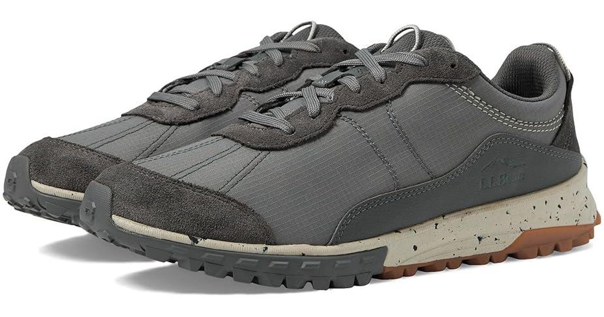 L.L. Bean Everywhere Explorer Shoe (Asphalt) Shoes in Gray for Men | Lyst