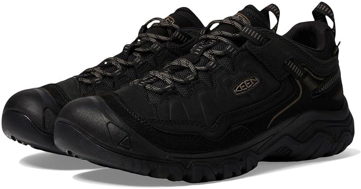 Keen Targhee Iv Waterproof (Triple) Climbing Shoes in Black for Men | Lyst
