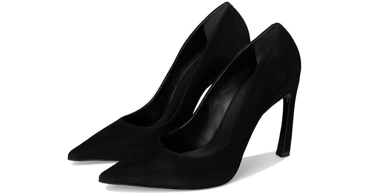 SCHUTZ SHOES Lou Curve High Heels, Leather in Black | Lyst