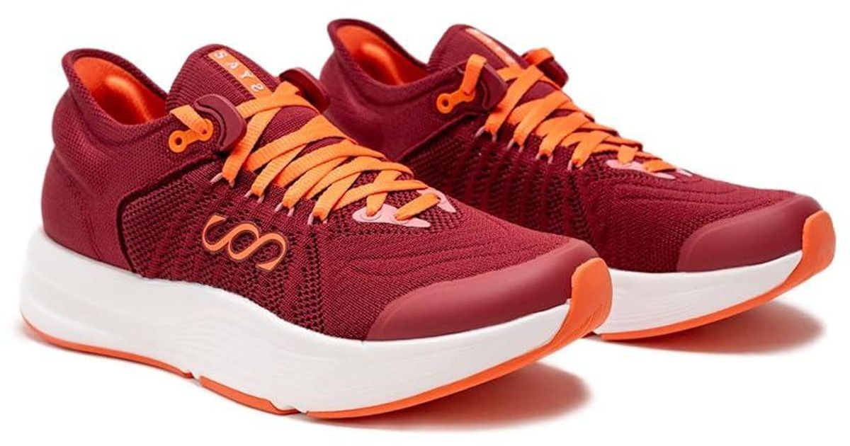 Saysh The Felix Runner Running Shoes in Red | Lyst