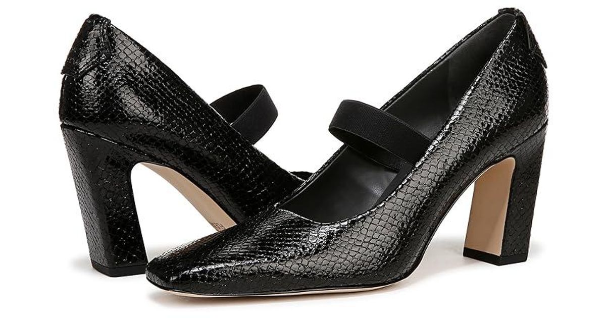 Franco Sarto Flexa Bria ( Snake Print Leather) Shoes in Black | Lyst