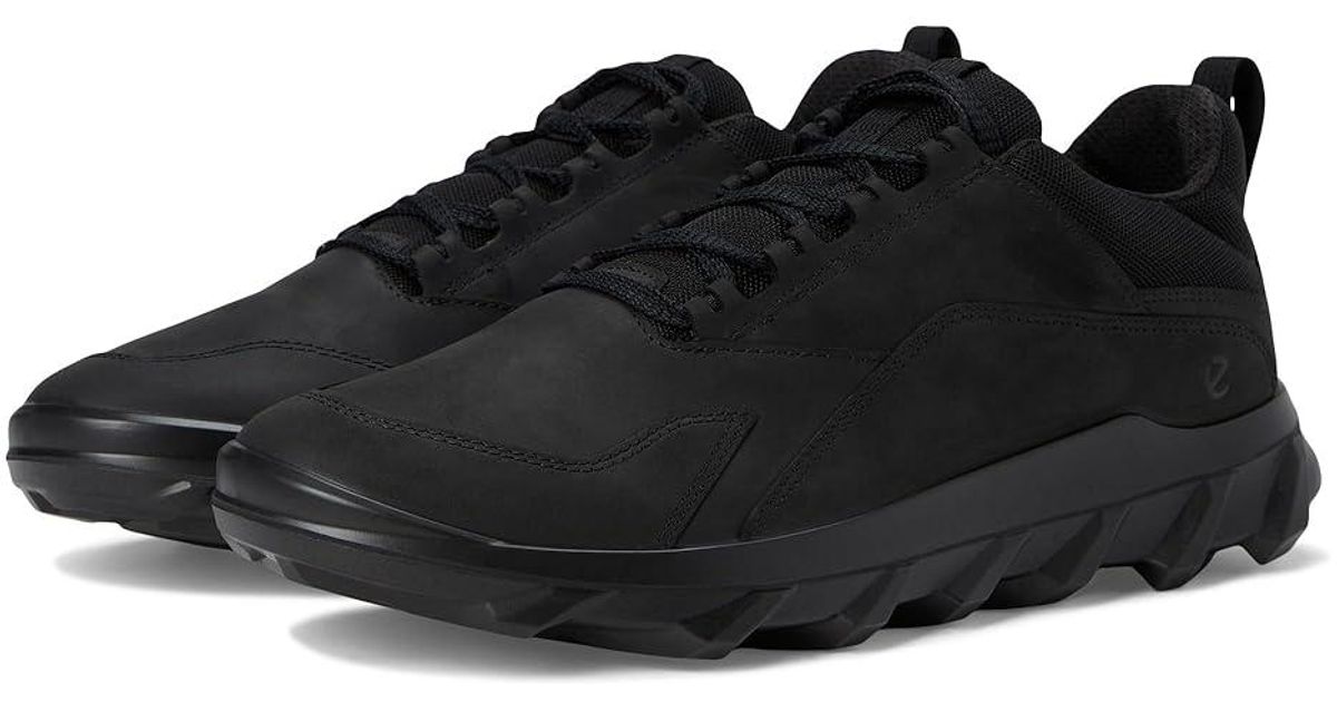 Ecco Mx Low 2.0 Sneakers ( Oil Nubuck) Shoes in Black for Men | Lyst