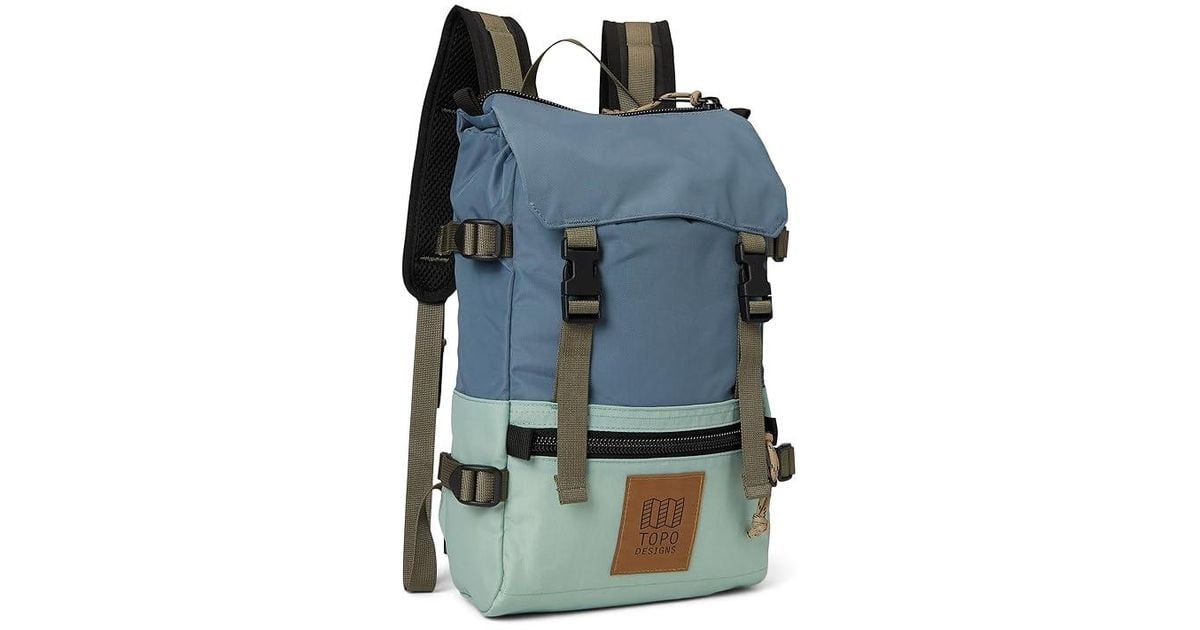 Topo Rover Pack Mini Backpack Bags Stone/Ash, Nylon in Blue | Lyst