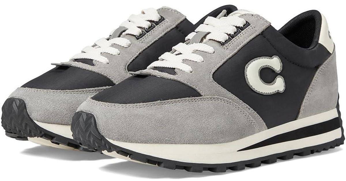COACH Runner Sneaker Shoes/Chalk 10 B in Metallic | Lyst