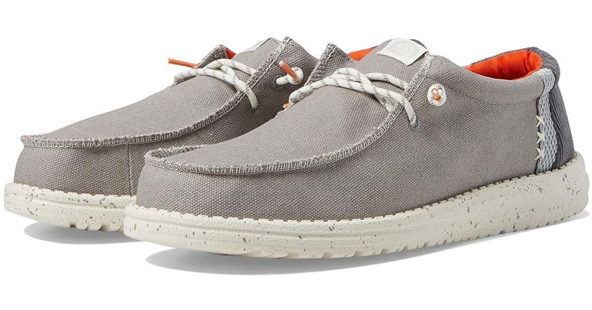 HEYDUDE Wally Break Hey Day () Lace-Up Boots in Gray for Men | Lyst