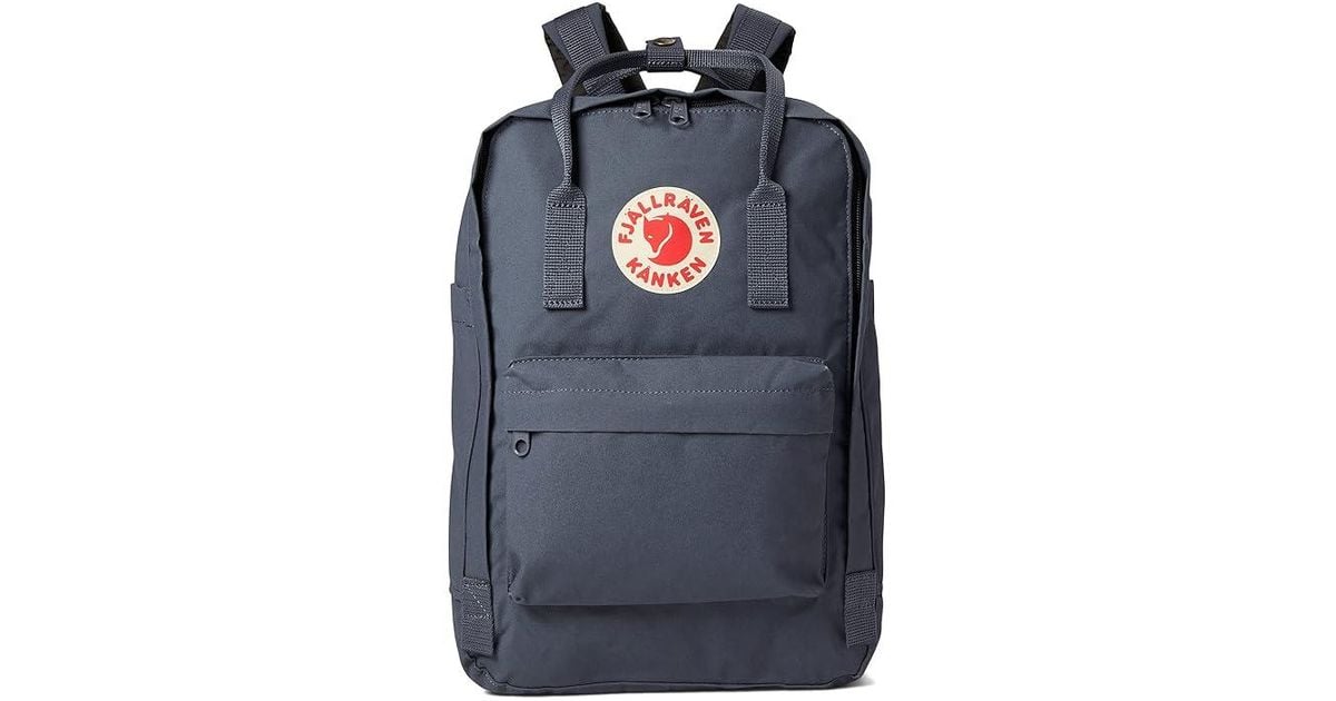 Fjallraven Kanken Backpack 15 (Graphite) Bags in Blue | Lyst