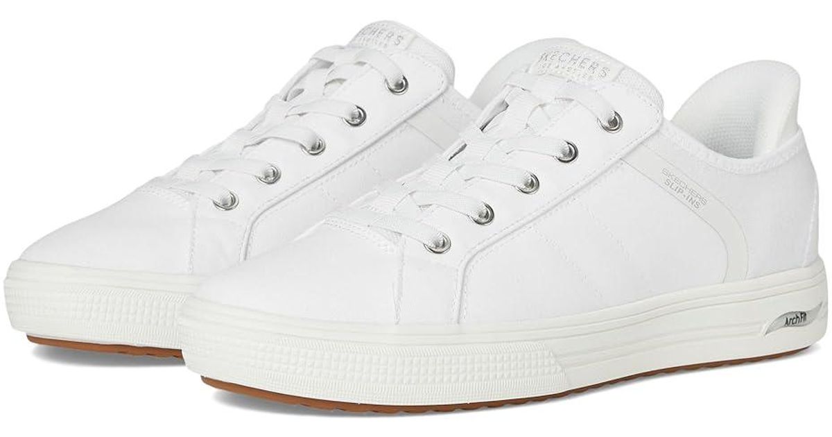 Skechers Arch Fit Arcade Shoes 10 B in White | Lyst