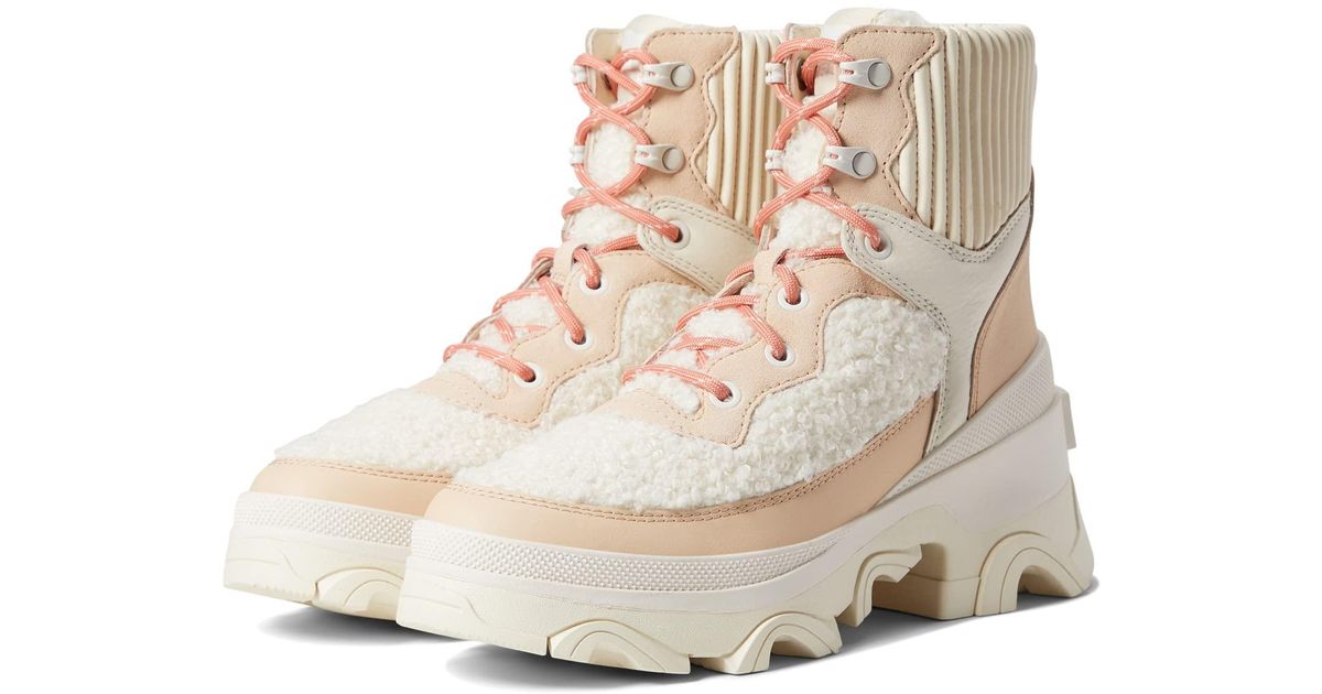 Sorel Brex Boot Cozy Lace Waterproof in Natural | Lyst Sorel Brex Boot Cozy Lace Waterproof in Natural | Lyst
