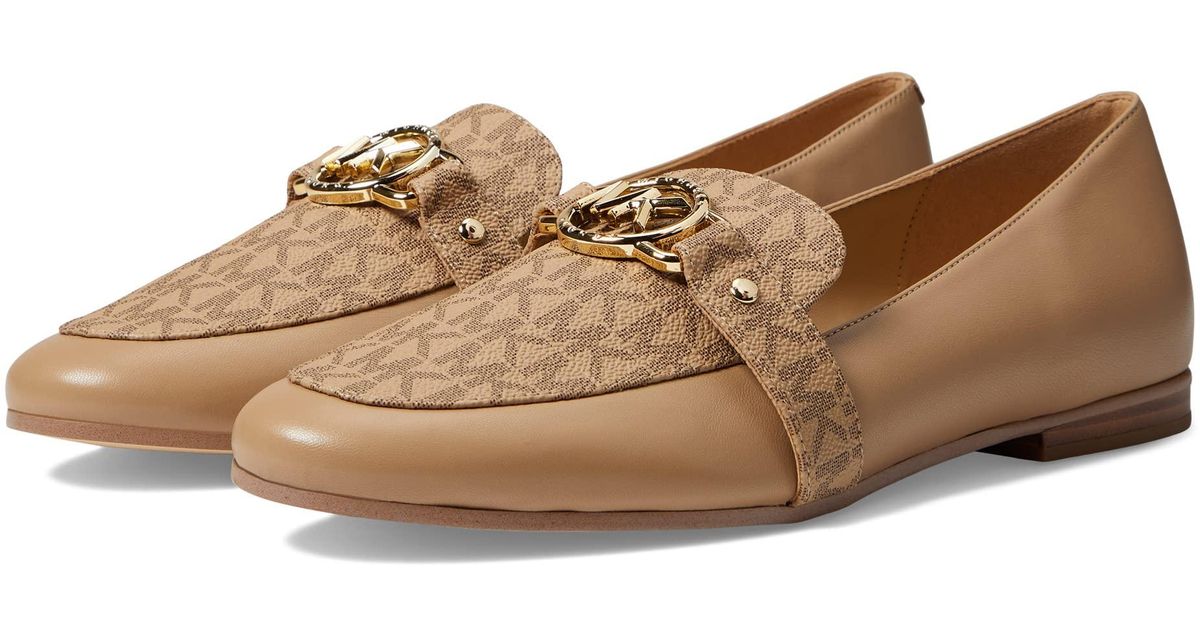 MICHAEL Michael Kors Rory Loafer in Brown | Lyst MICHAEL Michael Kors Rory Loafer in Brown | Lyst