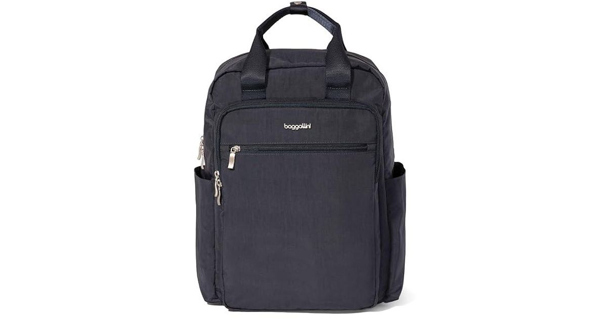 Baggallini Commuter Laptop Backpack Handbags, Nylon in Blue | Lyst