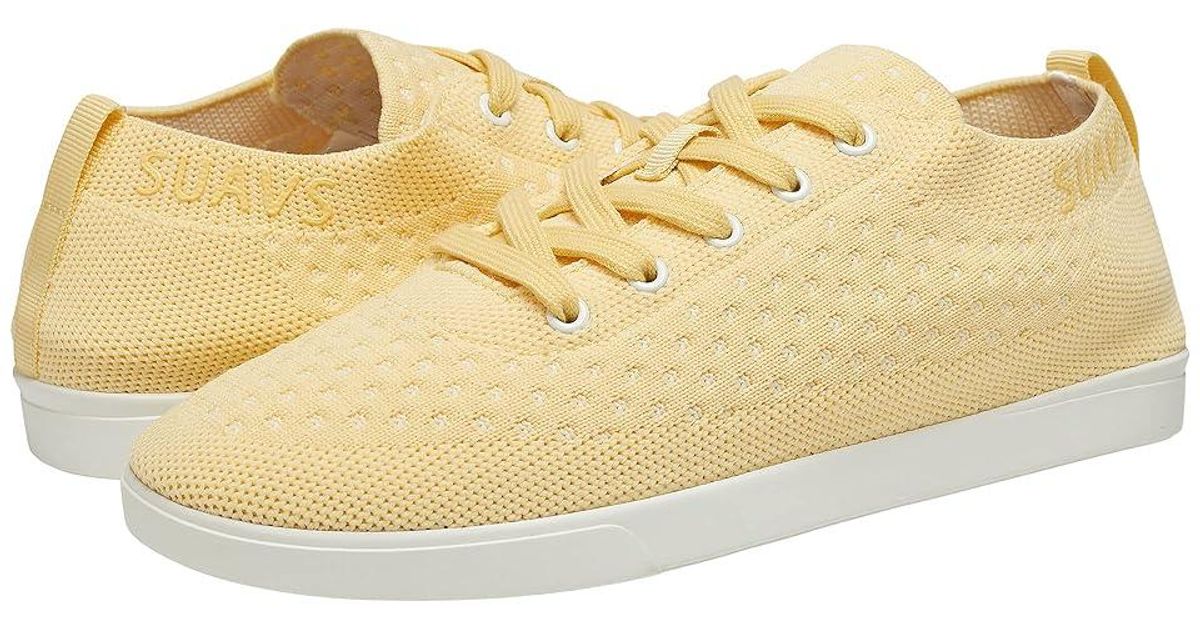SUAVS The Zilker Lace-Up Sneaker (Butter) Shoes in Metallic | Lyst