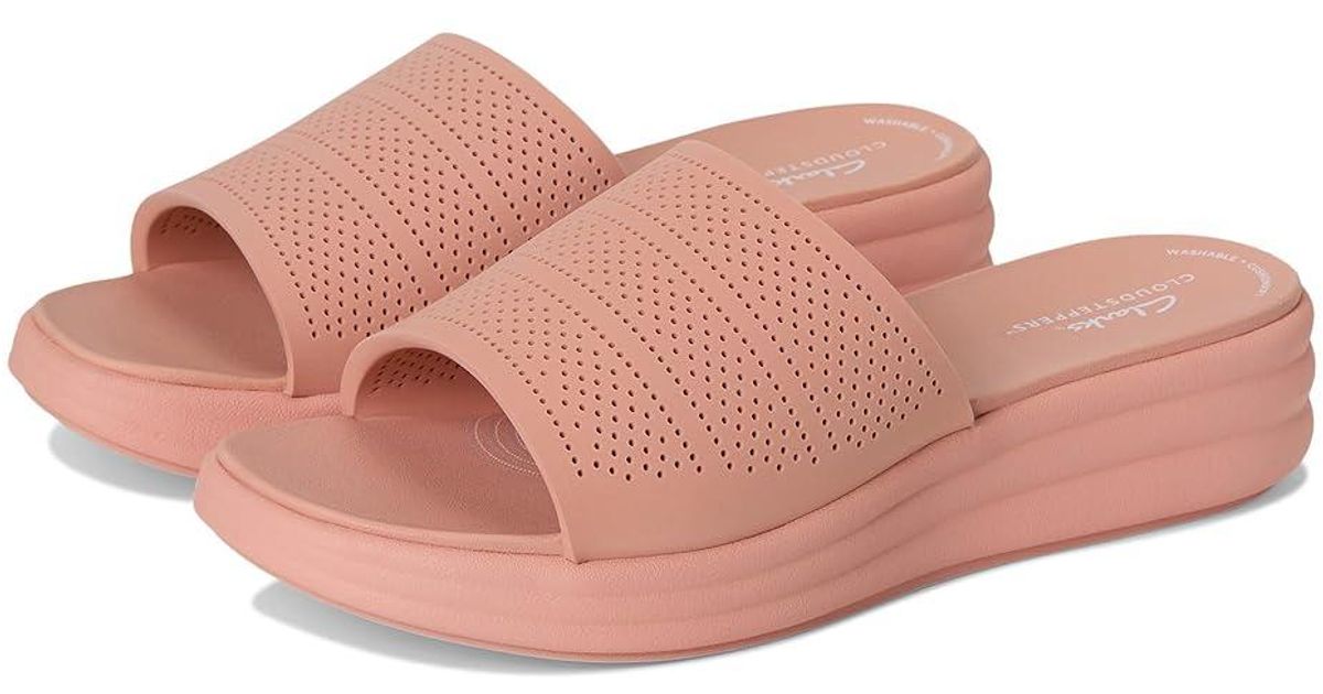 Clarks Drift Twist Sandals 7 D in Pink | Lyst