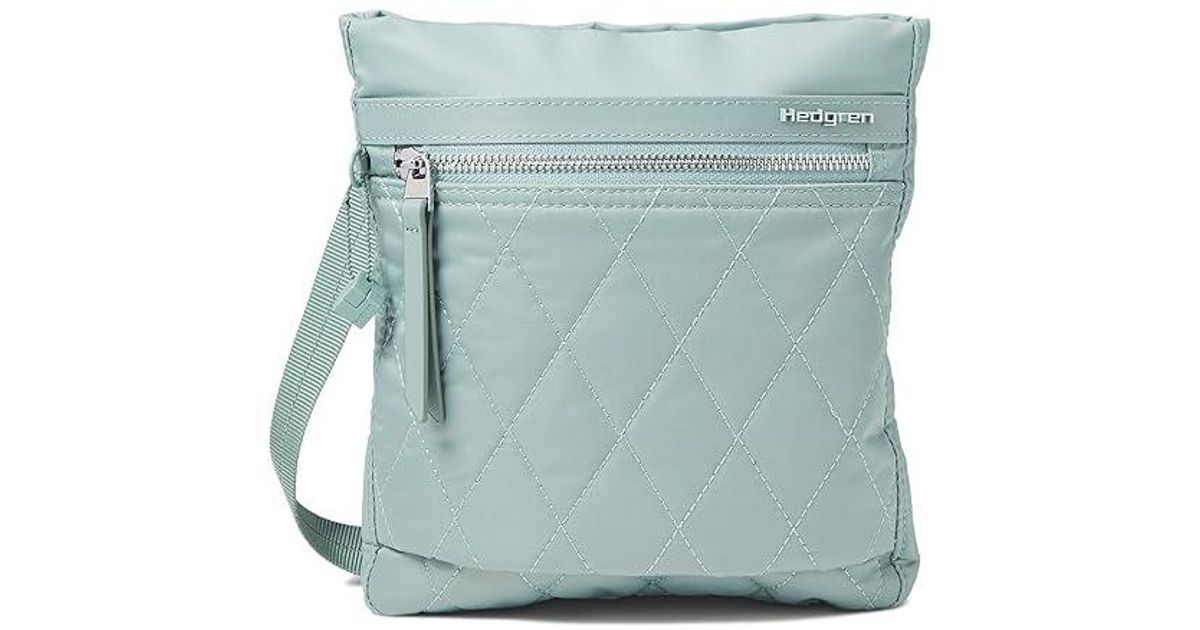 Hedgren Leonce Rfid Shoulder Bag (Quilted Sage) Shoulder Handbags in ...
