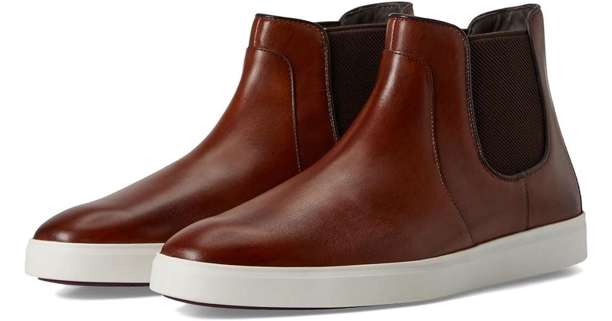 Johnston & Murphy Brody Chelsea Boots Boots 12 M (D) Leather/Rubber in ...