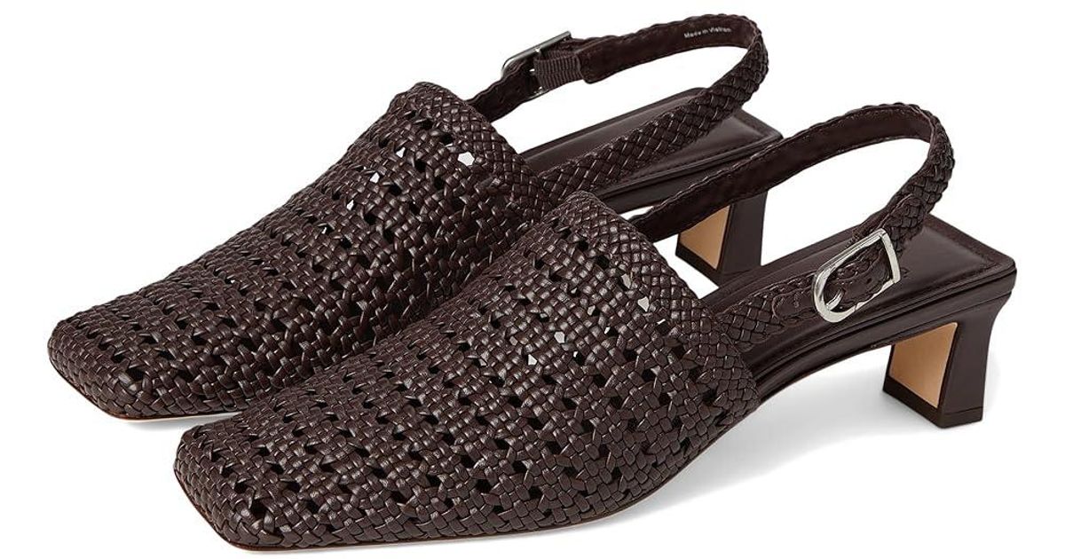 Vince Eris Wedge Shoes in Black | Lyst