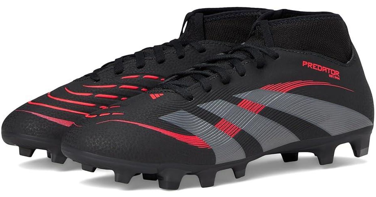 adidas Predator Club Sock Firm Ground/Multi Ground Soccer Cleats Soccer ...