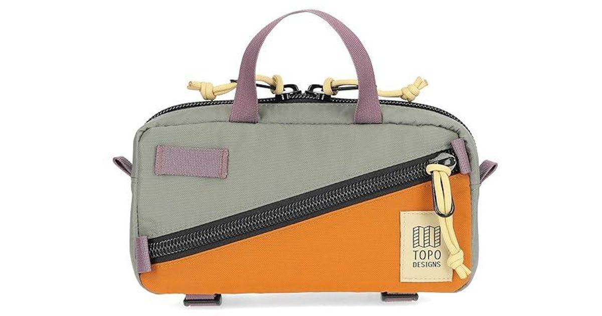 Topo Mini Quick Pack Day Pack Bags Beetle/Spice, Nylon/Canvas in Black ...