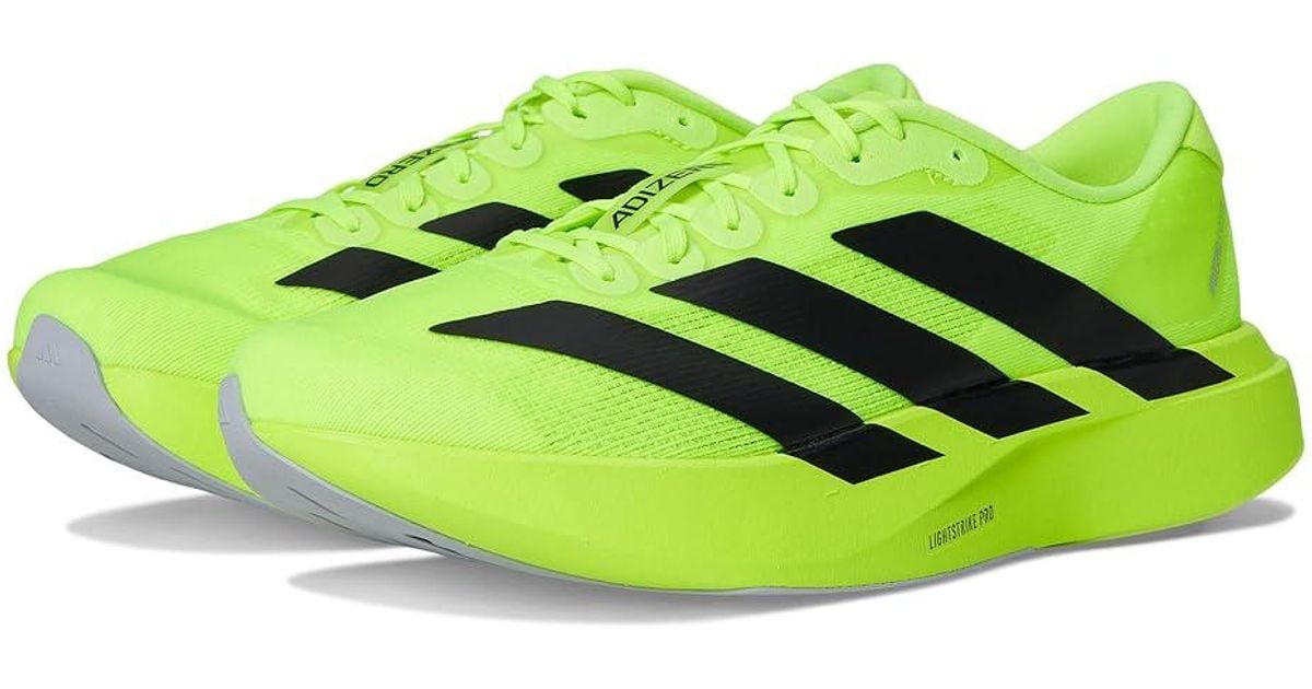 adidas Originals Adizero Evo Sl Running Shoes Running Shoes Lucid Lemon ...