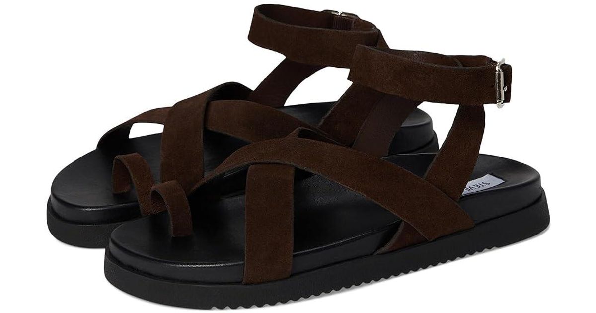 Steve Madden Mira Sandals in Black | Lyst