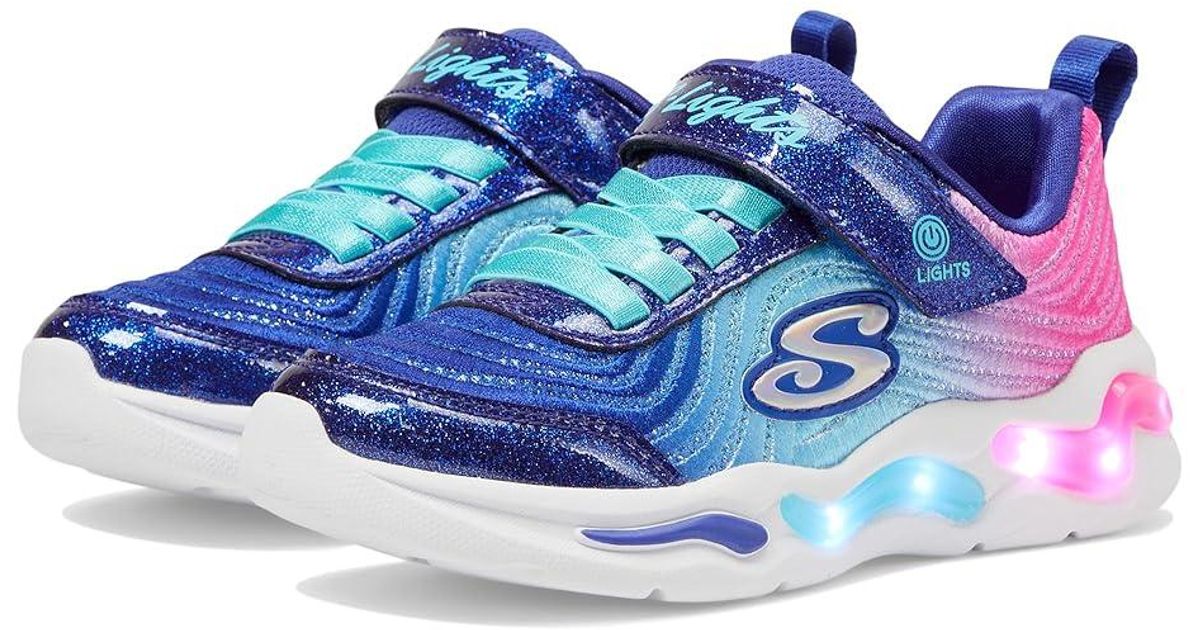 Skechers Wavy Beams in Blue | Lyst
