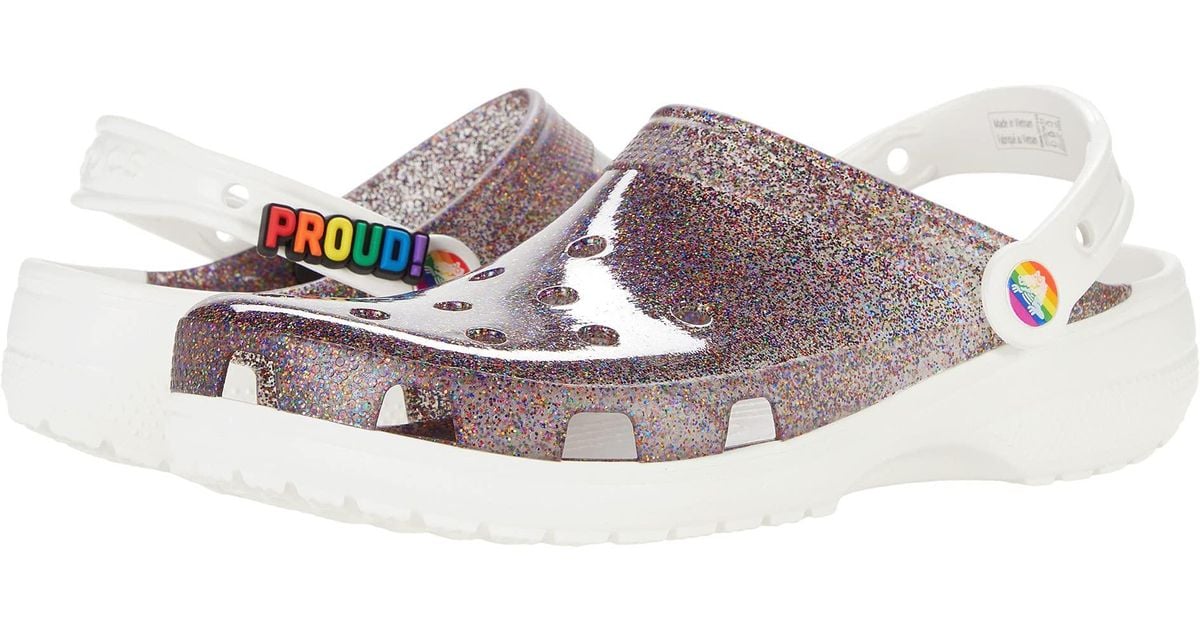 Crocs™ Classic Translucent Clog in White - Lyst