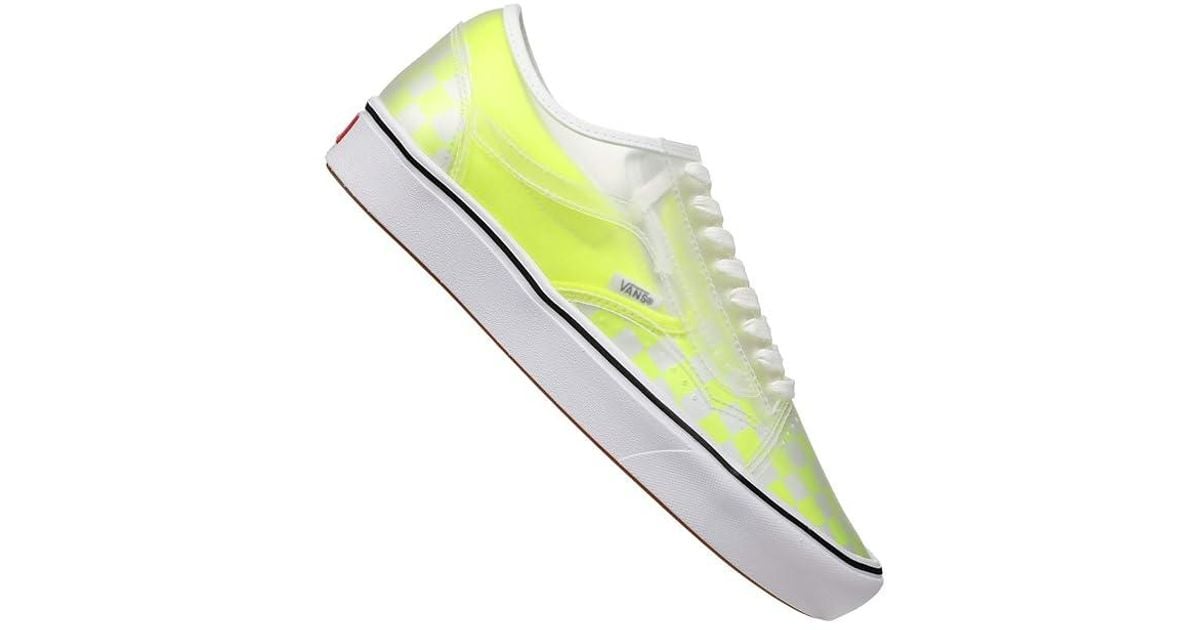 Vans Comfycush Slip-Skool (Safety/True) Skate Shoes in Black | Lyst