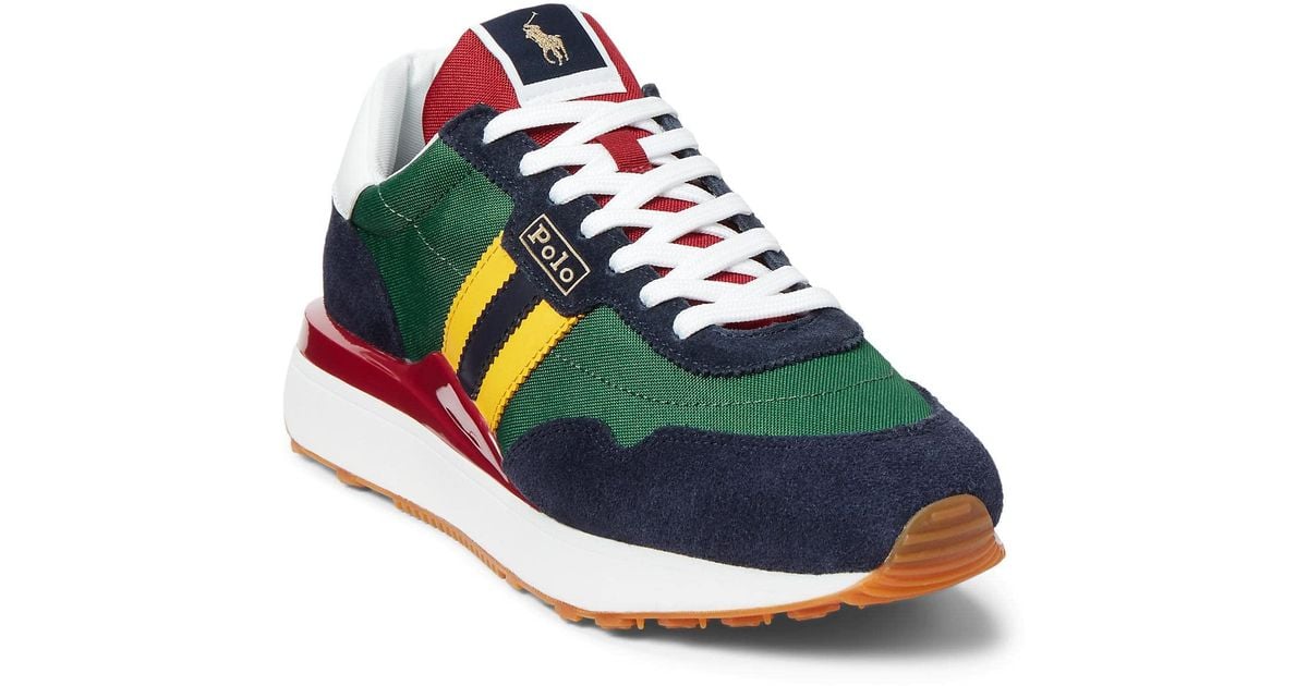 Polo Ralph Lauren Train 89 Sneaker in Blue for Men | Lyst Polo Ralph Lauren Train 89 Sneaker in Blue for Men | Lyst