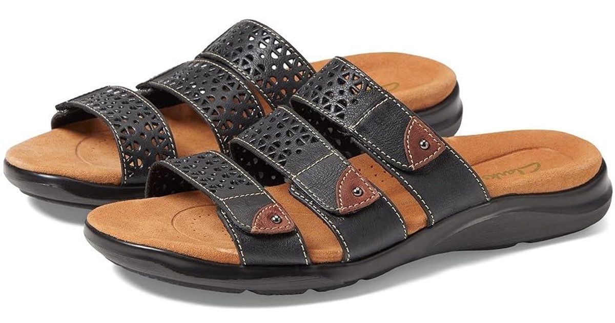 Clarks Kitly Walk ( Leather) Shoes in Black | Lyst