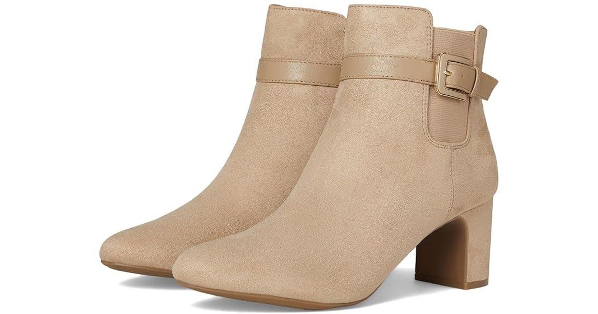 LifeStride Truly (Dover) Boots in Natural | Lyst