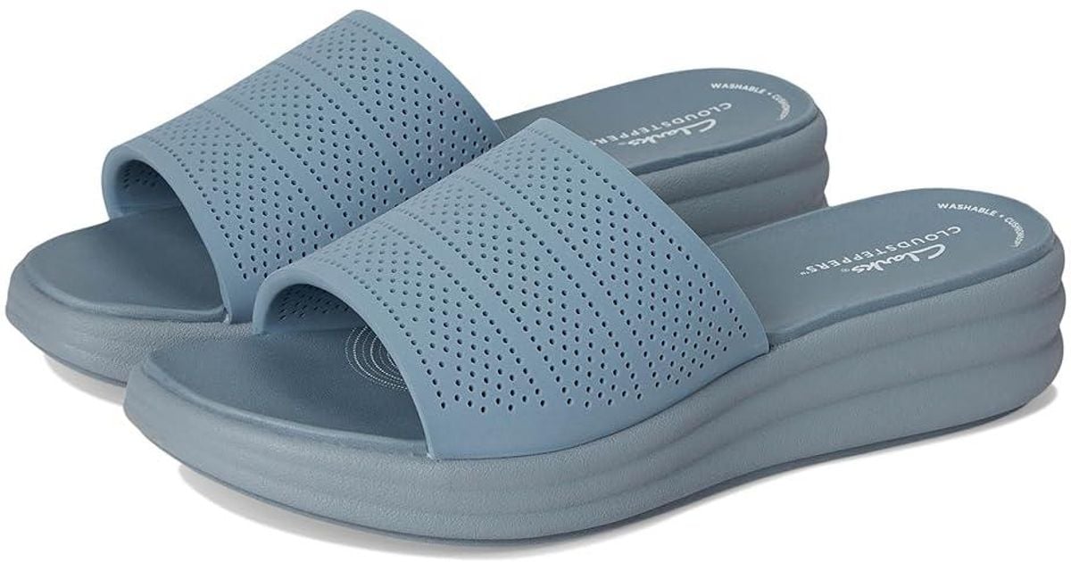 Clarks Drift Twist Sandals 8.5 B in Blue | Lyst