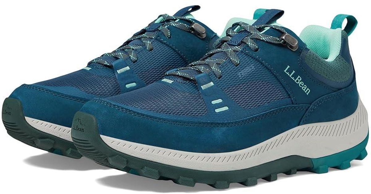 L.L. Bean Access Gateway Hiker Low (Deep Water) Shoes in Blue | Lyst