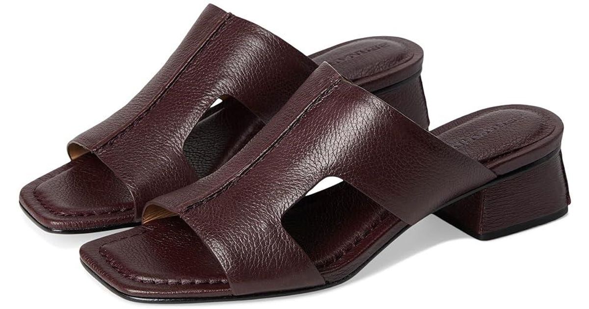 Bernardo Jewel Sandals, Leather in Brown | Lyst