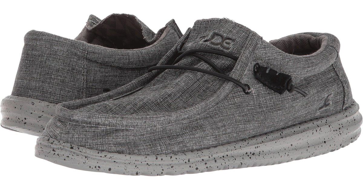 Hey Dude Wally L Stretch in Gray for Men | Lyst Hey Dude Wally L Stretch in Gray for Men | Lyst