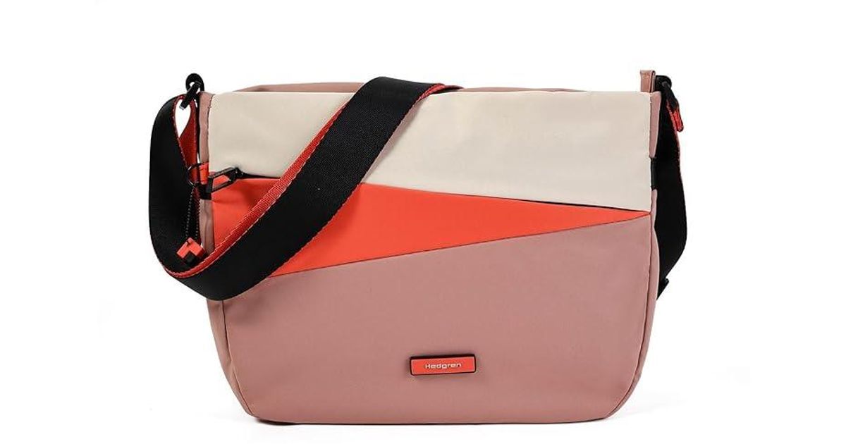 Hedgren Gravity Crossbody (Blush) Cross Body Handbags in Black | Lyst